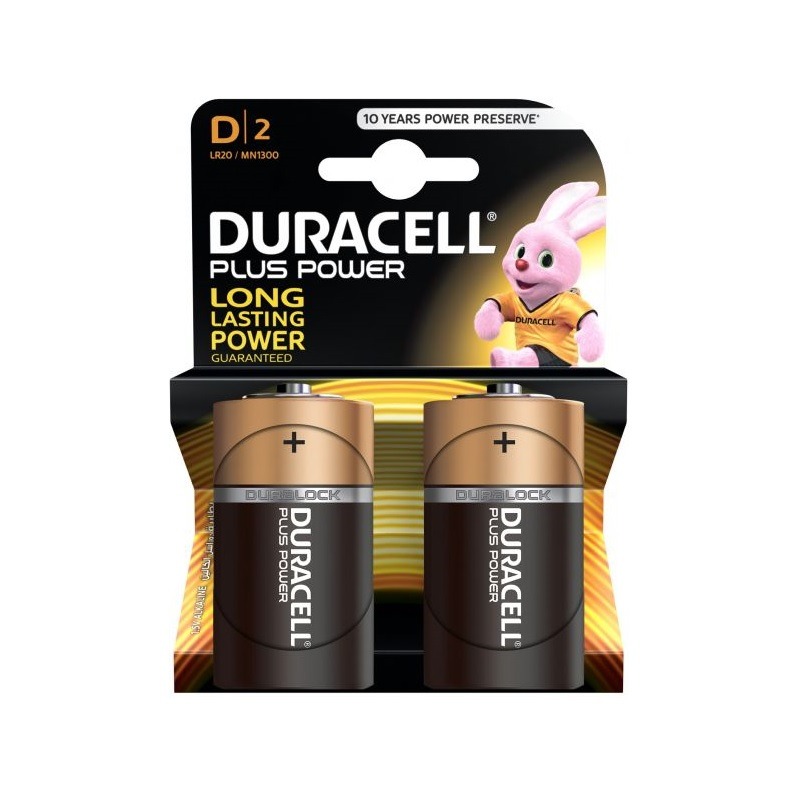 Duracell Plus D2 (10Pack) | Wholesales Uganda
