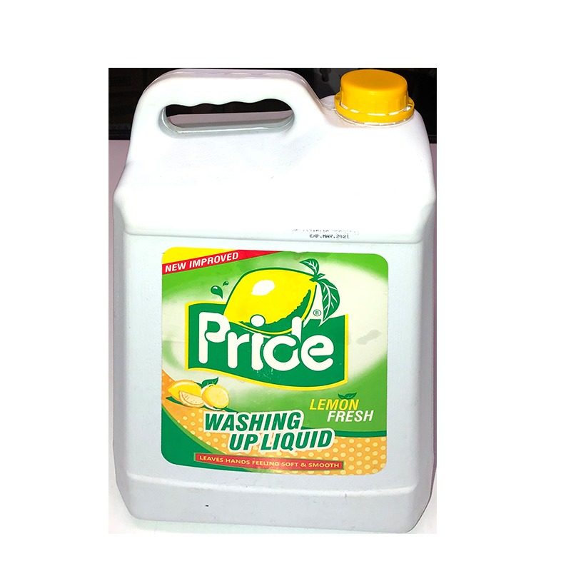 PRIDE WASHING UP LIQUID 5ltr (4pcs) | Wholesales Uganda