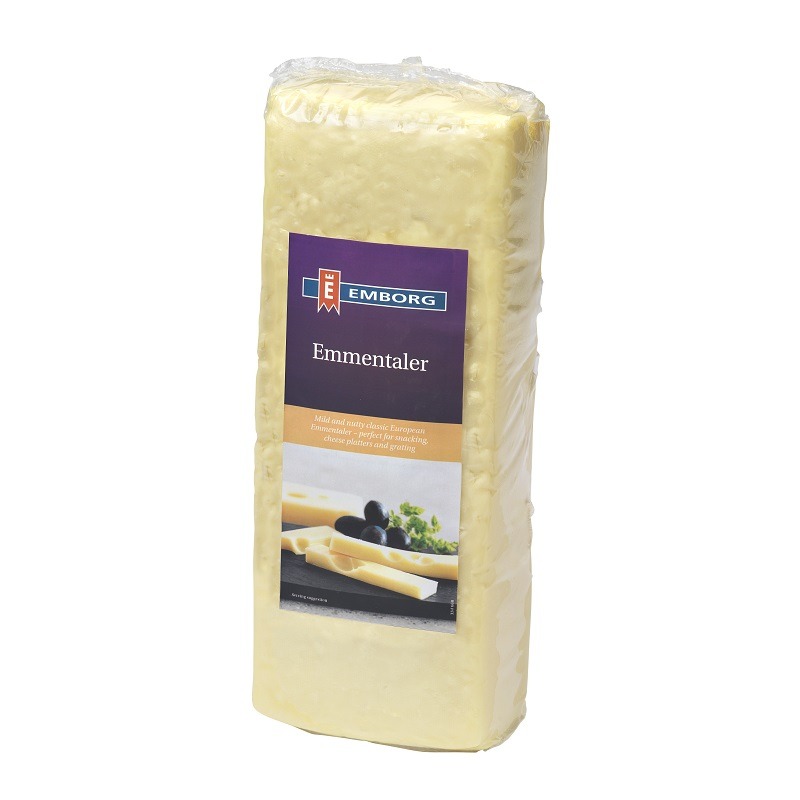 Emborg Emmental 2.8kg (4pcs) | Wholesales Uganda